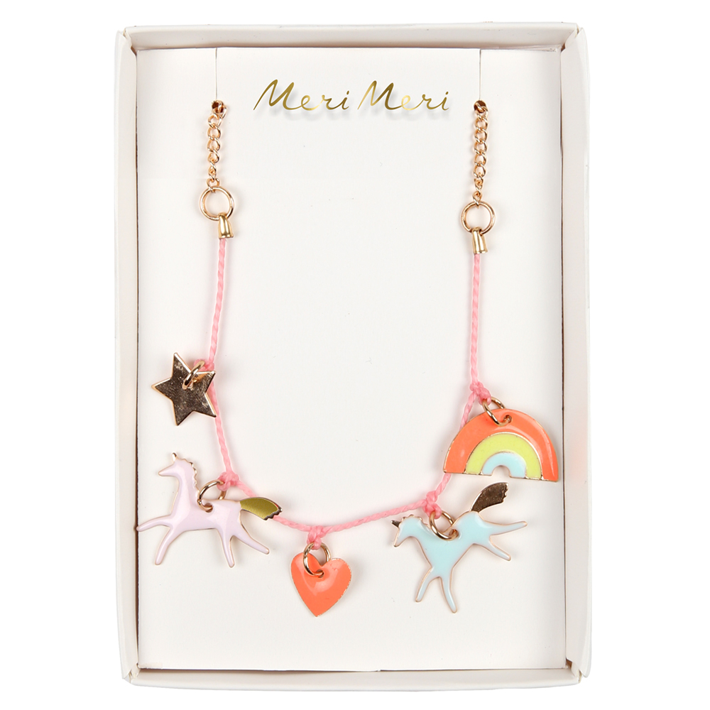 MERI MERI - Kette "Einhorn und Regenbogen" | LottiKlein