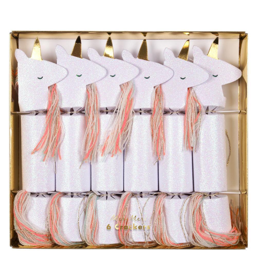 Meri Meri - 6er Set Knallbonbon "Unicorn Cracker" - LottiKlein