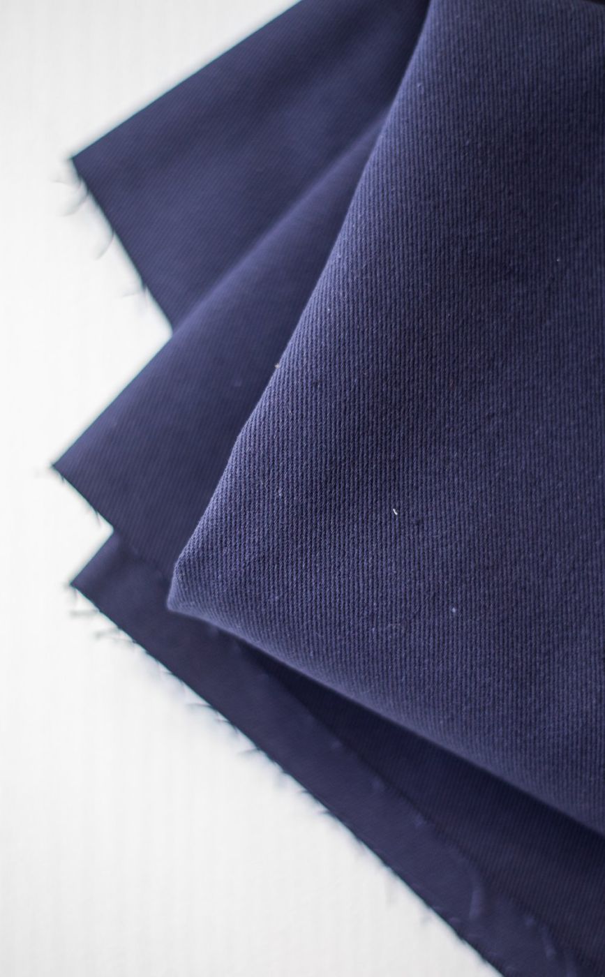 mind the MAKER - Washed Cotton Twill (9oz) - Navy - LottiKlein