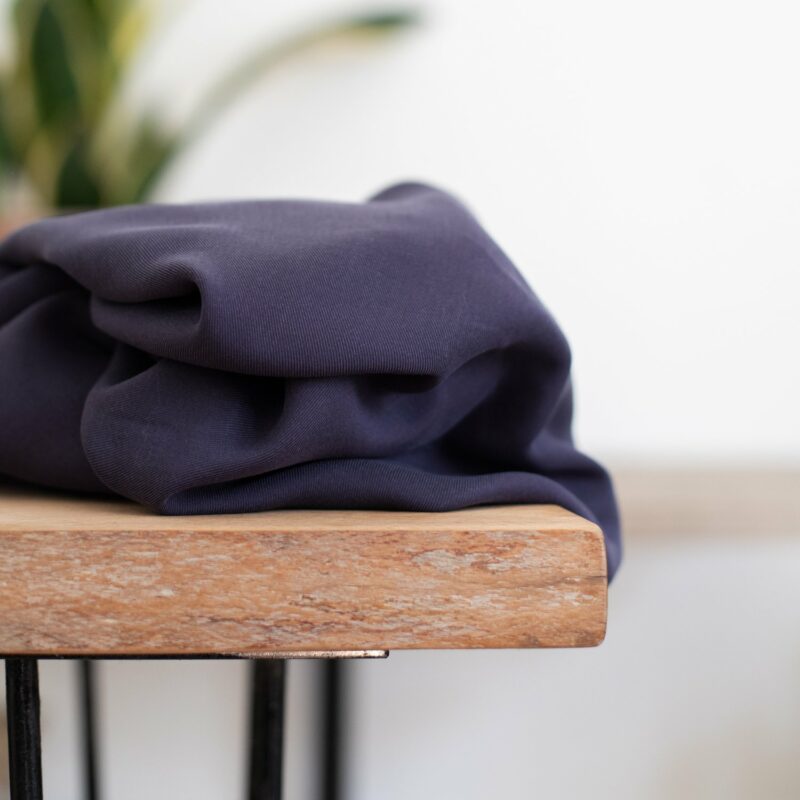 Meet Milk - Smooth Drape Twill - Anchor - LottiKlein