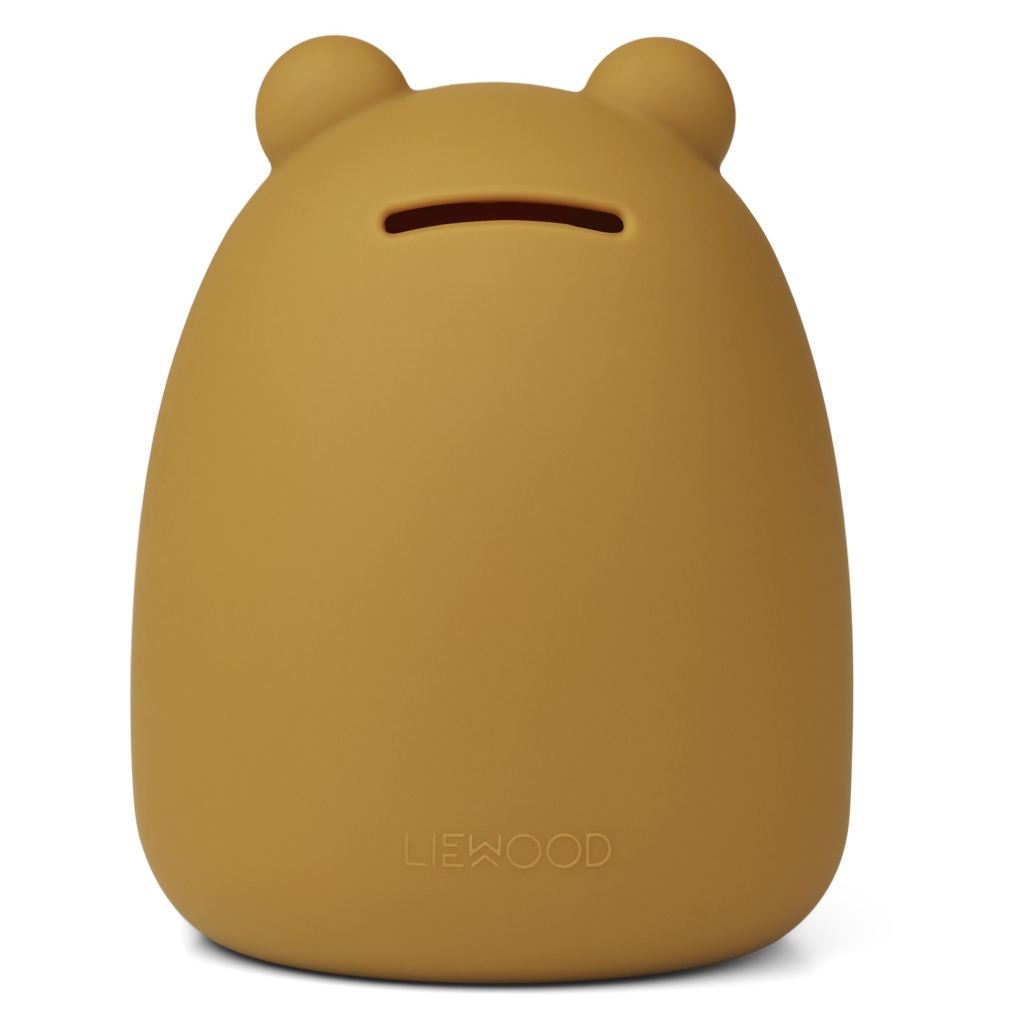 Liewood - Spardose aus Silikom "Palma Money Bank" - Mr Bear Golden ...
