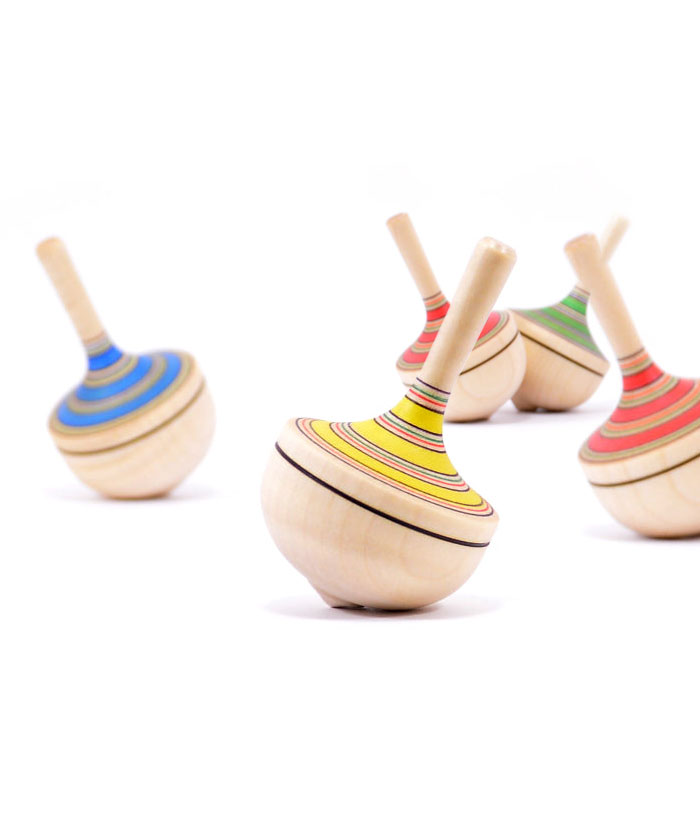 Mader Kreiselmanufaktur - Kreisel "Traditionell" - Pastell - LottiKlein