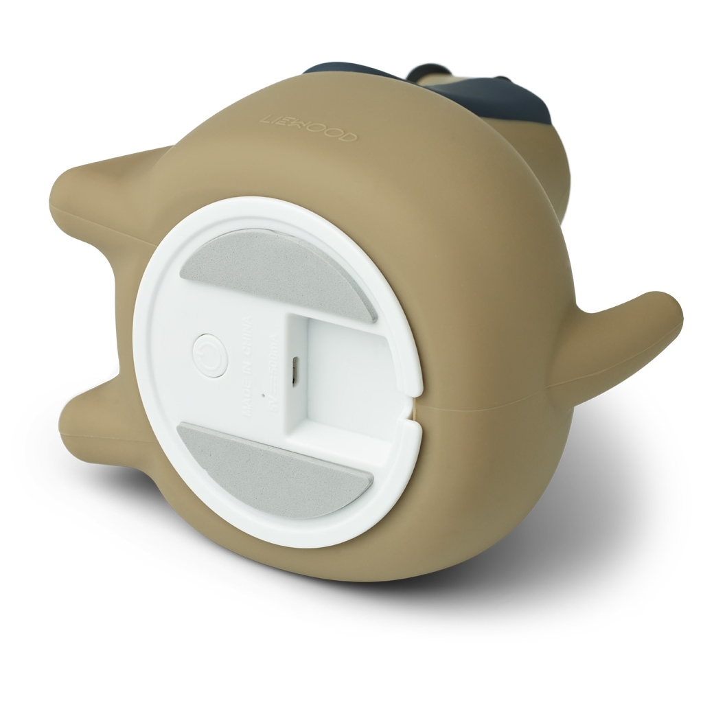 Liewood - LED-Nachtlicht aus Silikon "Winston Night Light" - Dog / Oat ...
