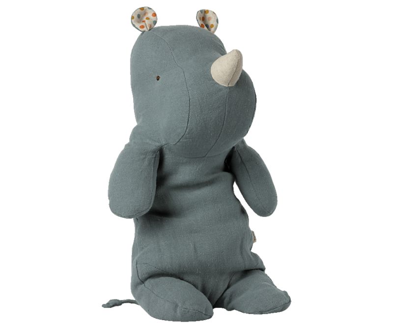 Maileg - Kuscheltier "Safari Freunde" - Medium Rhino Dusty Blau ...