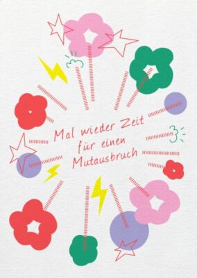 The Buttique - Postkarte "Say it" – Mutausbruch - LottiKlein