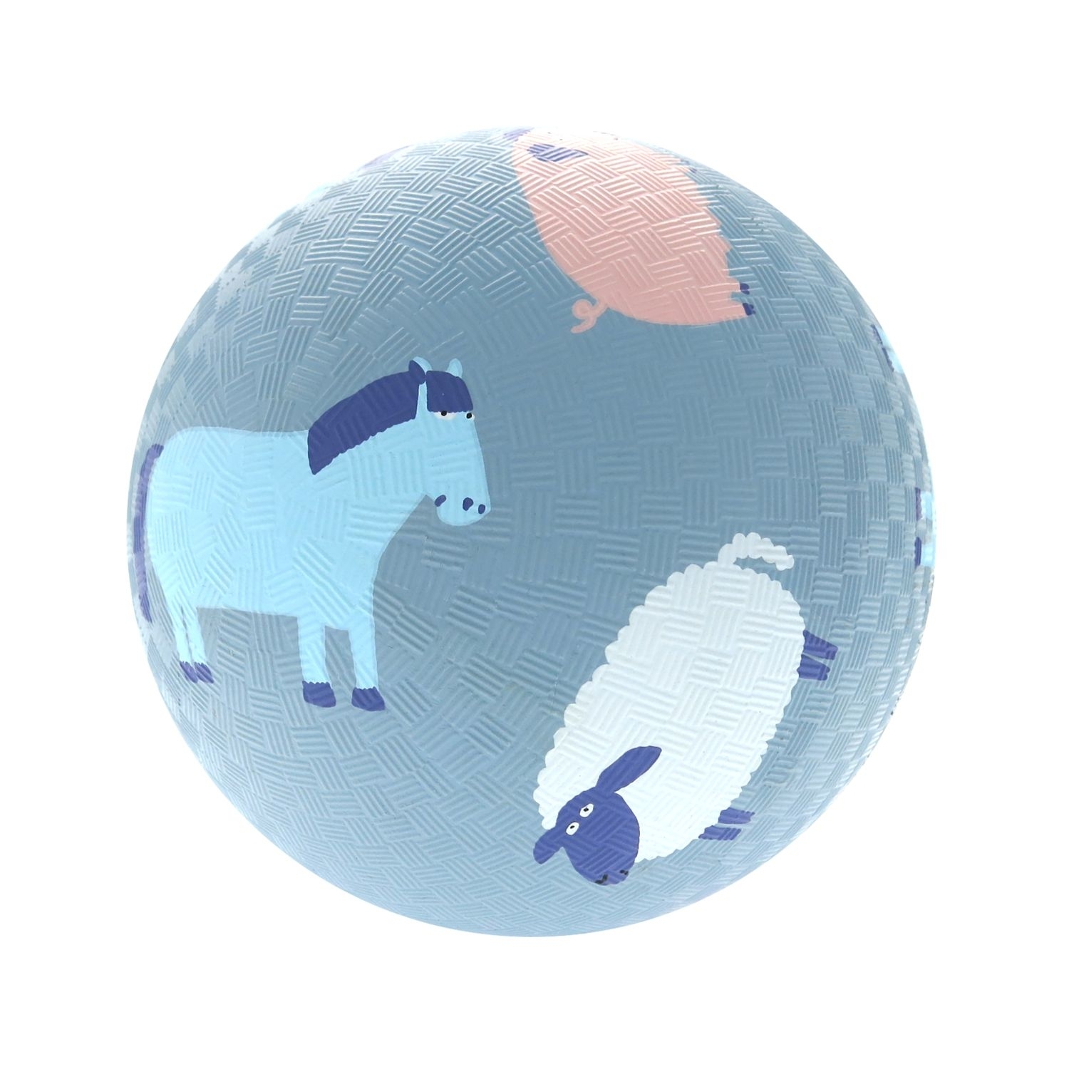 moulin roty - Ball aus Naturkautschuk - 18 cm – Farm - LottiKlein