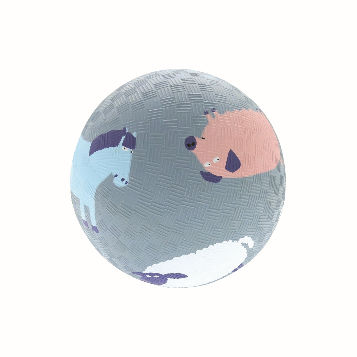 moulin roty - Ball aus Naturkautschuk - 13 cm – Farm - LottiKlein