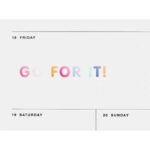 rico design - Sticker "Paper Poetry" Bunt – Buchstaben - LottiKlein