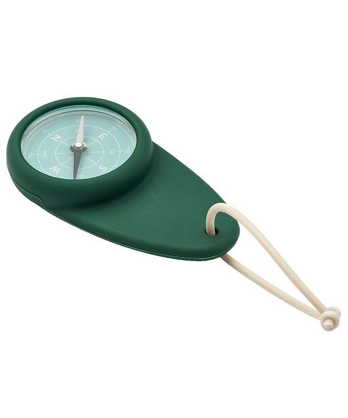 Liewood - Kinderkompass "Christoffer" aus Silikon – Garden Green / Ice ...